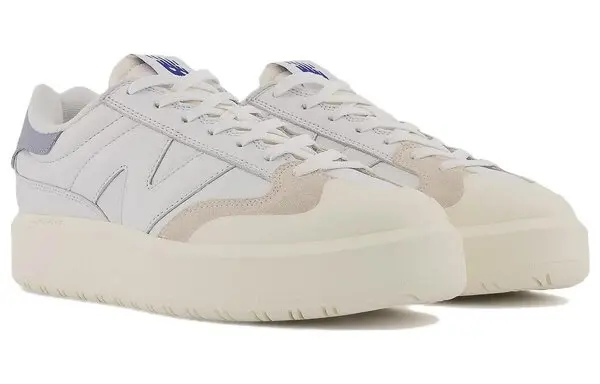 NEW BALANCE Ct302 Oa Low Top Sneakers - White/cream/blue