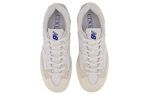 NEW BALANCE Ct302 Oa Low Top Sneakers - White/cream/blue