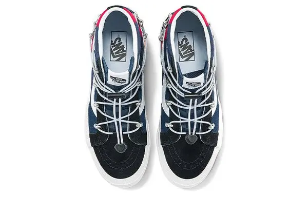 VANS Sk8-hi Echo Dx High Top Sneakers - Blue/white