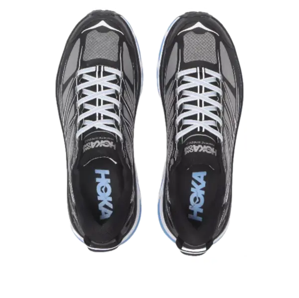 Hoka One One Mafate Speed 2 Athletic Sneakers - Black/white/blue