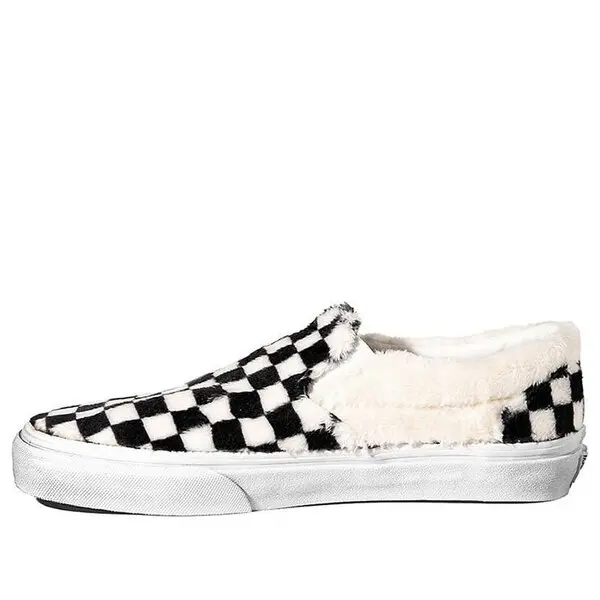 VANS Classic Slip-on Sherpa Sneakers - Black