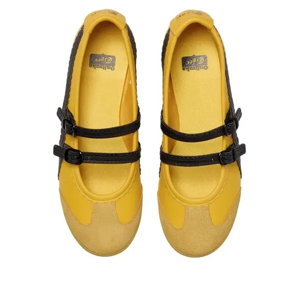 Onitsuka Tiger Mary Jane Sneakers - Yellow/black