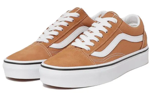 VANS Old Skool Sneakers - Cloud White/brown