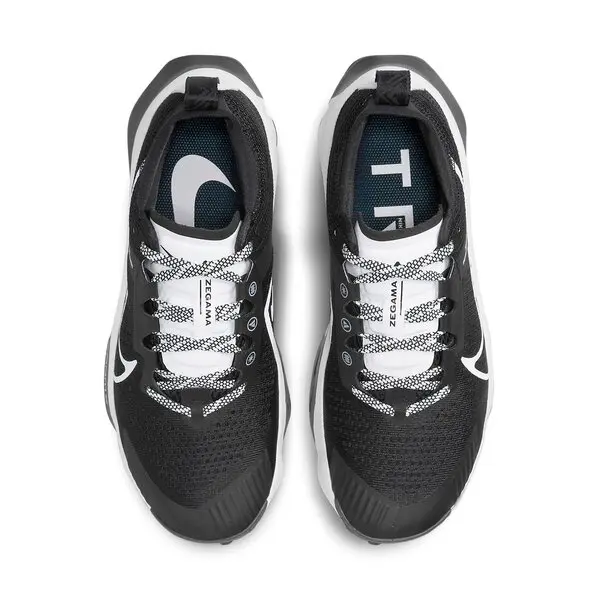 Nike Zoomx Zegama Trail Running Shoes - Black/white
