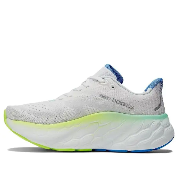 NEW BALANCE Fresh Foam X More V4 Running Shoes - White/gray/blue