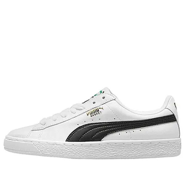 PUMA Basket Classic Lfs Low Top Sneakers - White/black