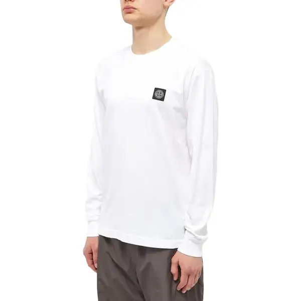 Stone Island Long-sleeve T-shirt - White
