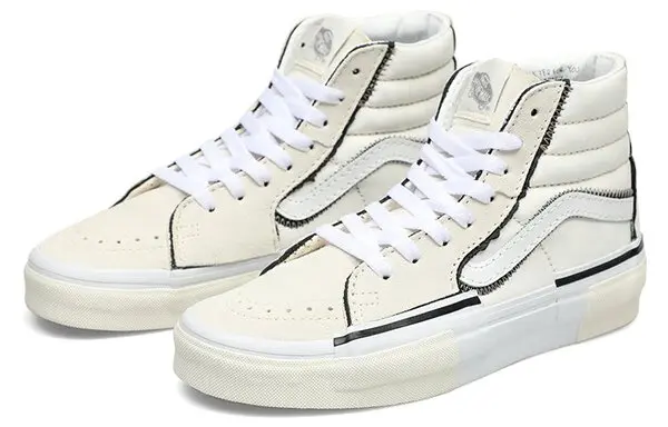 VANS Sk8-hi Reconstruct High Top Sneakers - White