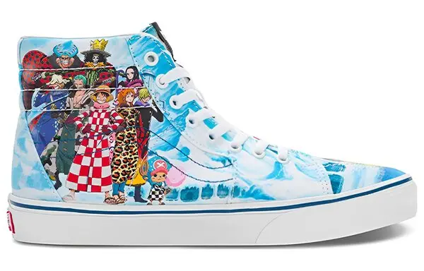 VANS One Piece X Sk8-hi "punk Hazard" High Top Sneakers
