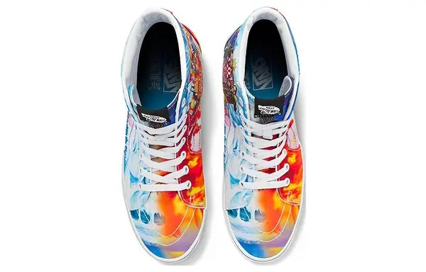 VANS One Piece X Sk8-hi "punk Hazard" High Top Sneakers