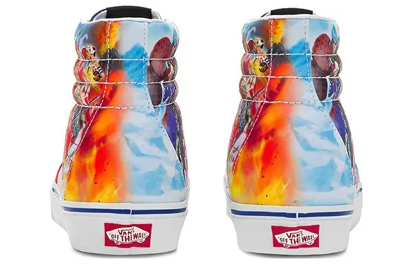 VANS One Piece X Sk8-hi "punk Hazard" High Top Sneakers