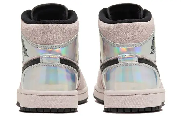 JORDAN 1 Mid Se - Barely Rose/black/multi