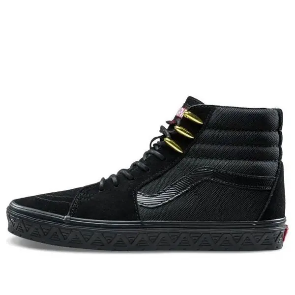 VANS Marvel X Sk8-hi Panther' High-top Sneakers - Black
