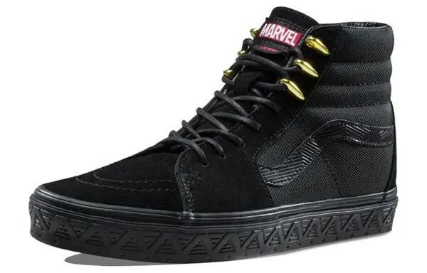 VANS Marvel X Sk8-hi Panther' High-top Sneakers