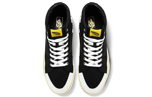 VANS National Geographic Sk8-hi Reissue 'logo' High Top Sneakers - Black
