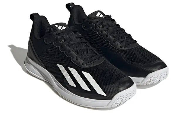 Adidas Courtflash Speed Sneakers - Core Black/cloud White/matte Silver