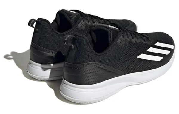 Adidas Courtflash Speed Sneakers - Core Black/cloud White/matte Silver