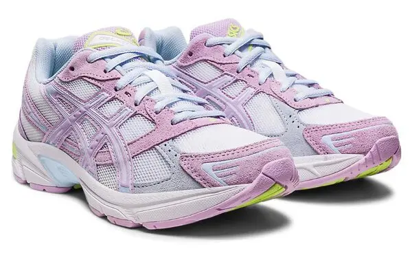 Asics Gel-1130 Athletic Sneakers - White/lilac Tech
