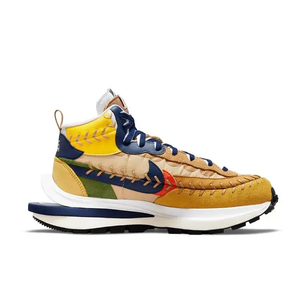Nike X Sacai X Jean Paul Gaultier Vaporwaffle 'sesame - Sesame/blue Void/white