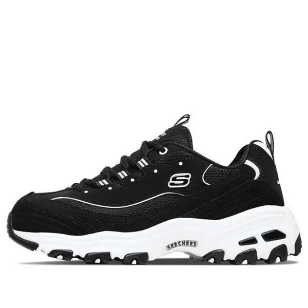 Sketchers D'lites 1.0 Lace-up Sneakers - Black