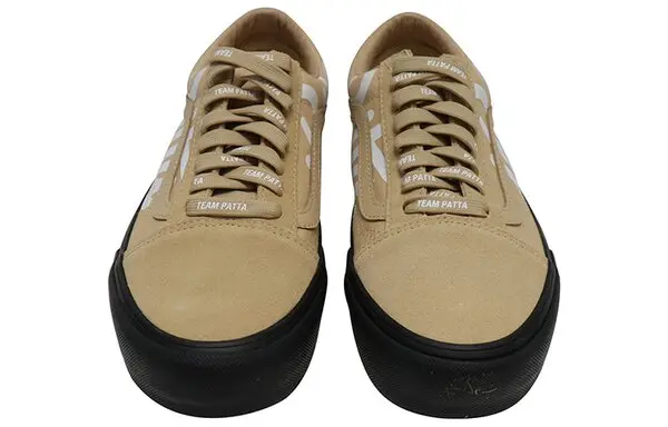 VANS Patta X Old Skool Vlt Lx 'mean Eyed Cat Almond Buff - Brown