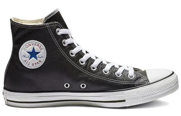 CONVERSE Chuck Taylor All Star Leather Hi - Black