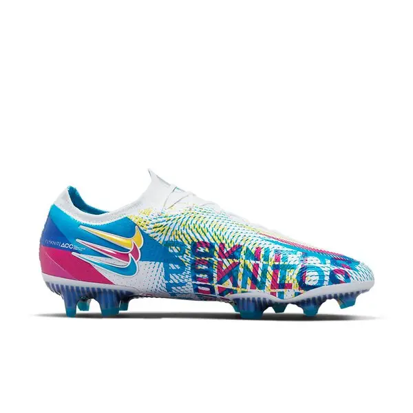 Nike Phantom Gt Elite Fg "reveal Pack" Football Boots - Blue/pink
