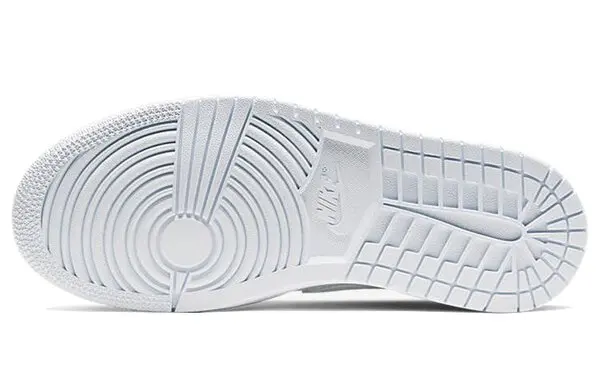 JORDAN 1 Mid " Snakeskin" Sneakers - White