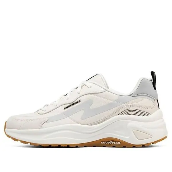 Sketchers D'lites Wave Sneakers - Beige/white/blue