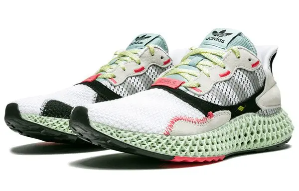 Adidas Zx 4000 Futurecraft 4d Sneakers - Ftwwht/gretwo/lingrn