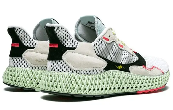 Adidas Zx 4000 Futurecraft 4d Sneakers - Ftwwht/gretwo/lingrn