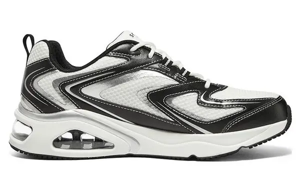 Sketchers Tres-air Vision Airy Sneakers - White/black/grey