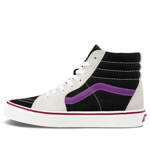 VANS Sk8-hi High-top Sneakers - Black/beige/white
