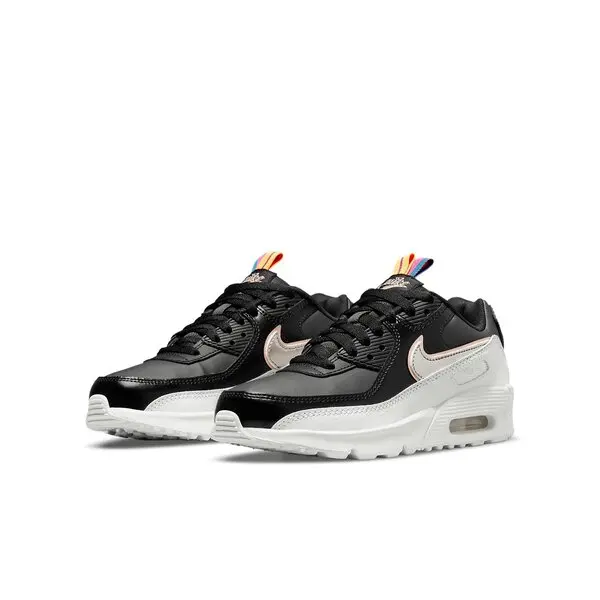 Nike Max 90 Leather Se Sneakers - White/black