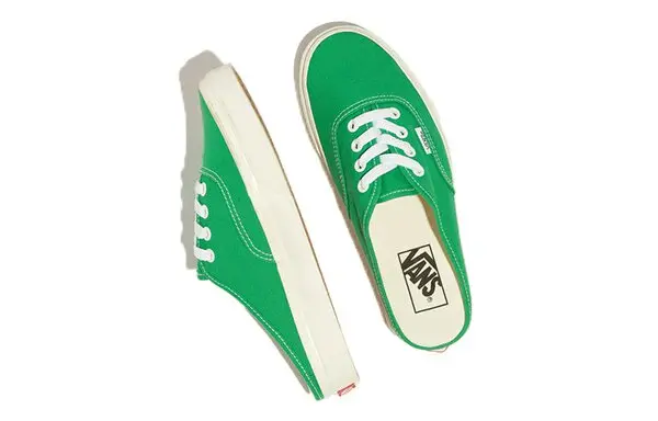 VANS Canvas Authentic Mule - Green