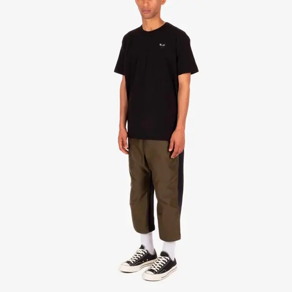 Play Comme Des Garcon Heart Tshirt - Black