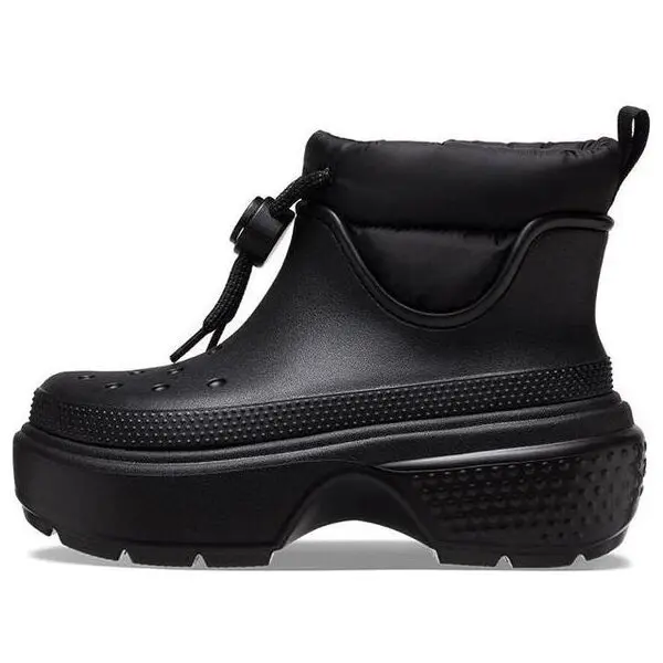CROCS Stomp Puff Boot - Black