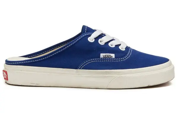 VANS Canvas Authentic Mule - Blue/white