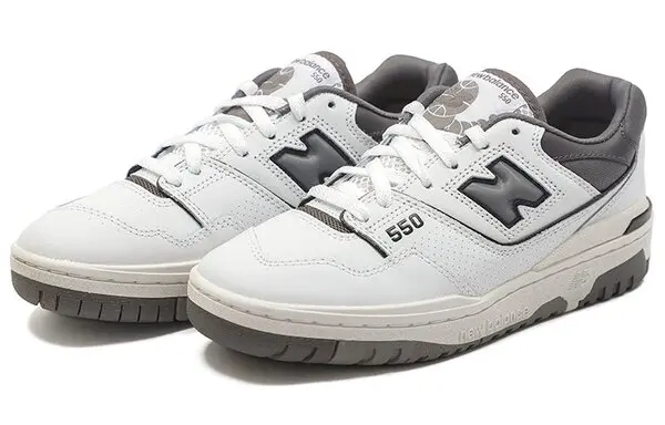 NEW BALANCE 550 Low Top Sneakers - White/grey/black