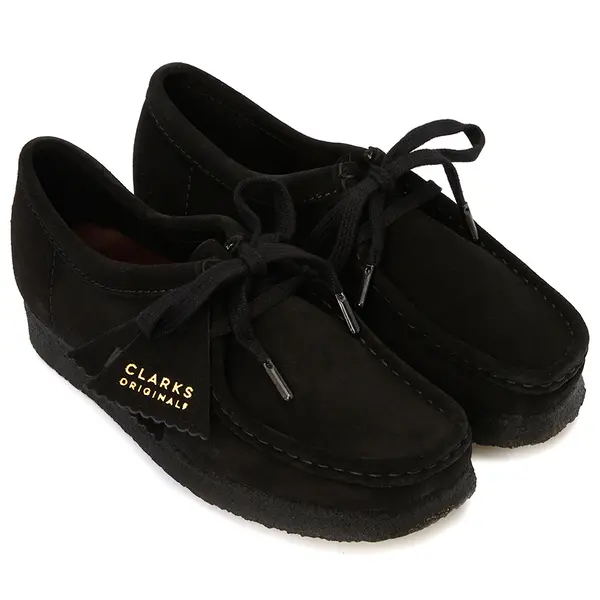 Clarks Wallabee Suede - Black
