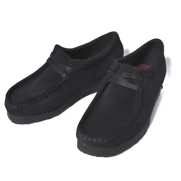 Clarks Wallabee Suede - Black