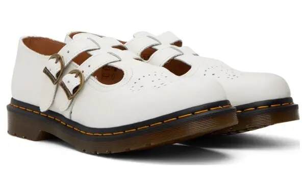 Dr. Martens 8065 Mary Jane Shoes - White