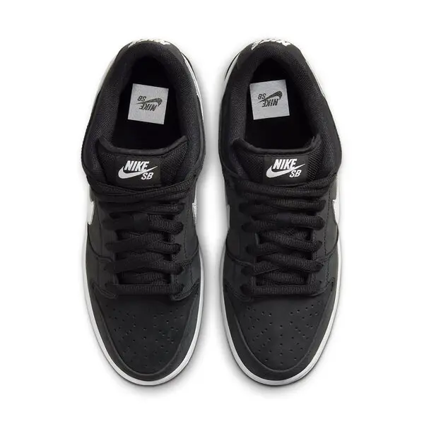 Nike Dunk Low "black Gum" Sneakers - Black/white