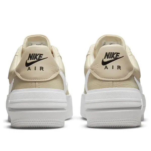 Nike Force 1 Plt.af.orm "fossil" Low Top Sneakers - Khaki/white