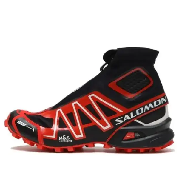 SALOMON Snowcross High Top Sneakers - Black/fiery Red