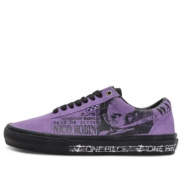 VANS One Piece X Skate Old Skool "nico Robin - Purple