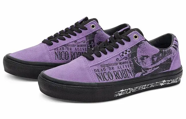 VANS One Piece X Skate Old Skool "nico Robin