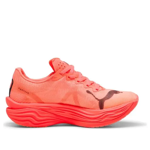 PUMA Deviate Nitro Elite 3 Athletic Shoes - Glowing Red/black