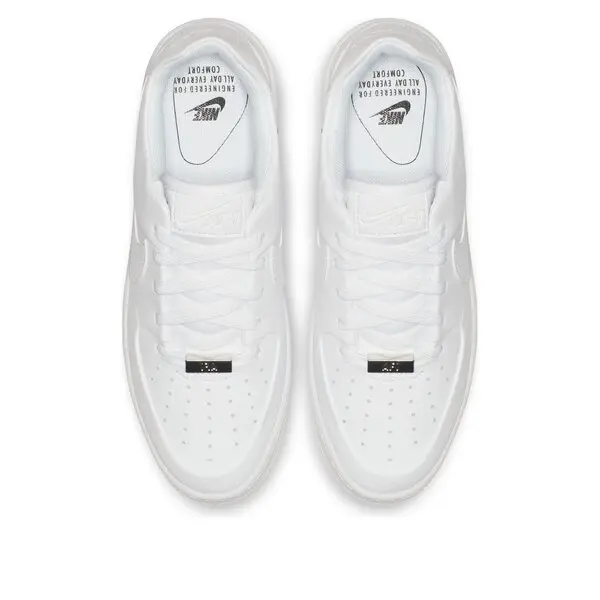 Nike Force 1 Sage Low Platform Sneakers - White
