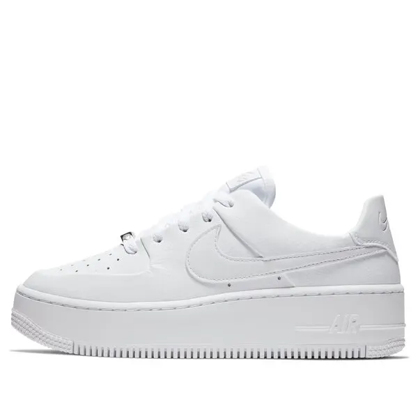 Nike Force 1 Sage Low Platform Sneakers - White
